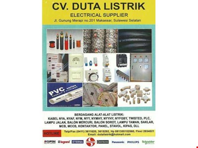 CV. DUTA LISTRIK Profil, Telepon, Alamat