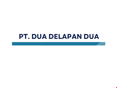 PT. Dua Delapan Dua Profil, Telepon, Alamat