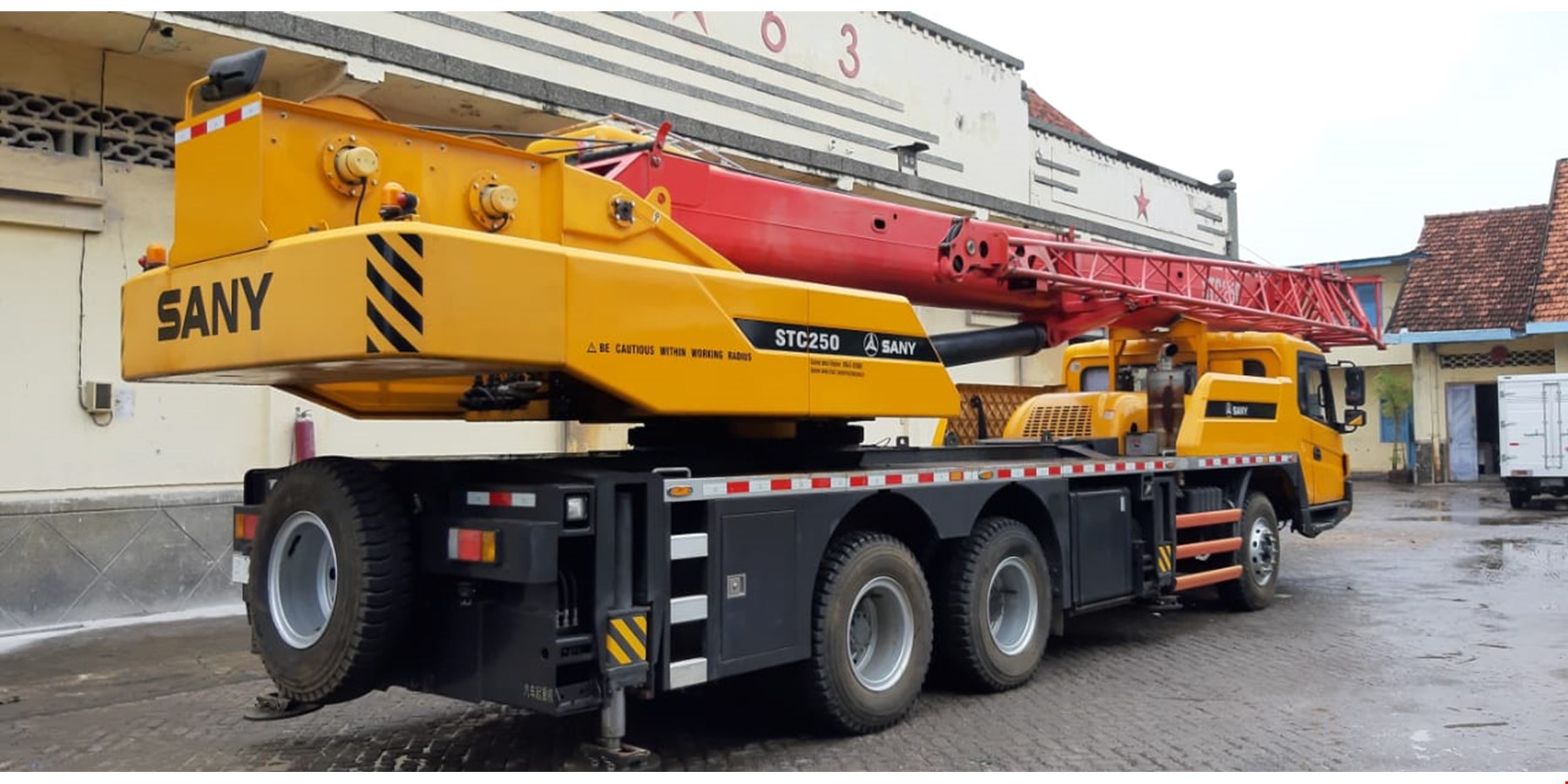 Jual Disewakan / Rental Mobile Crane Roughter / Rafter Crane Sany 50 ...