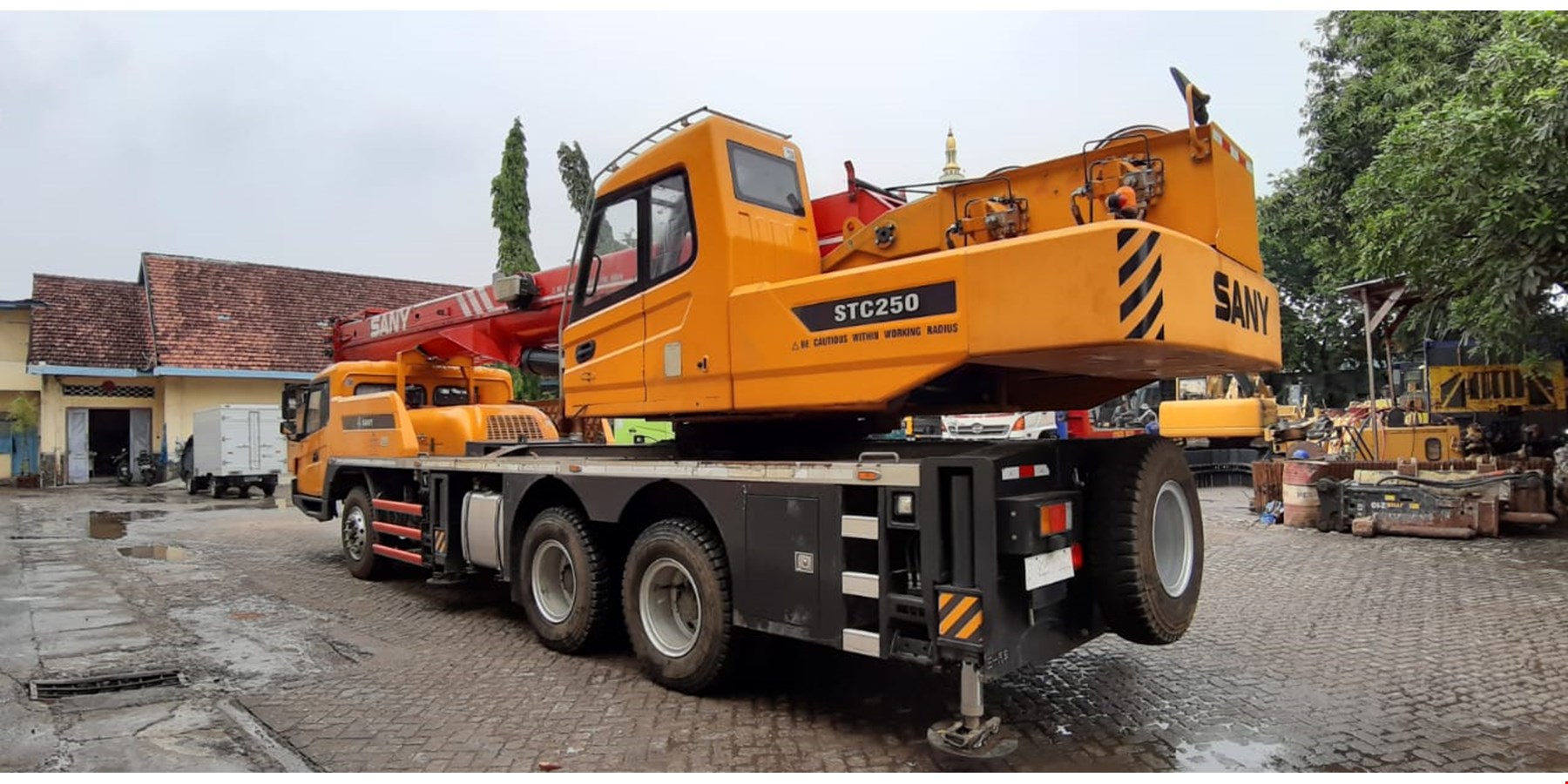 Jual Pusat Persewaaan Mobile Crane Roughter / Rafter Crane Sany 50 Ton ...