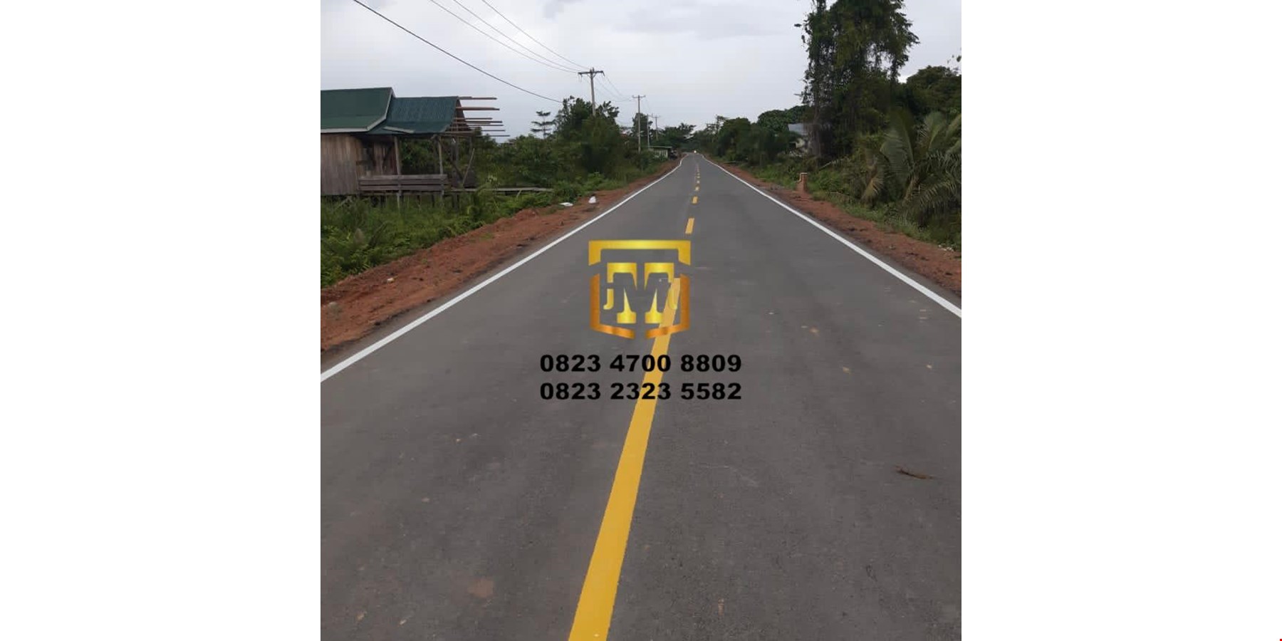 JASA CAT MARKA JALAN KALIMANTAN SELATAN oleh PT. Triputra Jaya Makmur