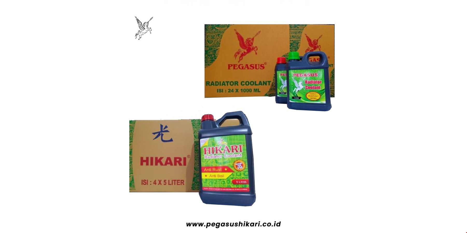 Jual Air Radiator oleh Pegasus Hikari