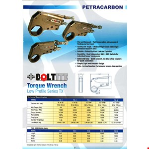 Jual Hydraulic Torque Wrench oleh PT. Petracarbon Indonesia