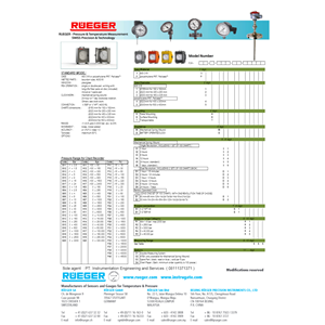 Jual RUEGER Pressure Chart Recoder oleh PT. Instrumentation Engineering ...