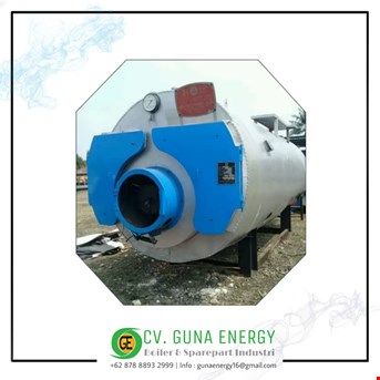 Jual Steam Boiler kapasitas 5 ton/hr CHENG CHEN oleh Guna Energy