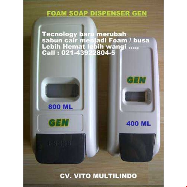 Jual FOAM SOAP DISPENSER NEW oleh CV. VITO MULTILINDO