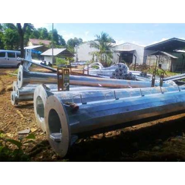 Jual Tiang Lampu Sorot Oktagonal/Octagonal Segi 8 & Heksagonal/Hexa ...