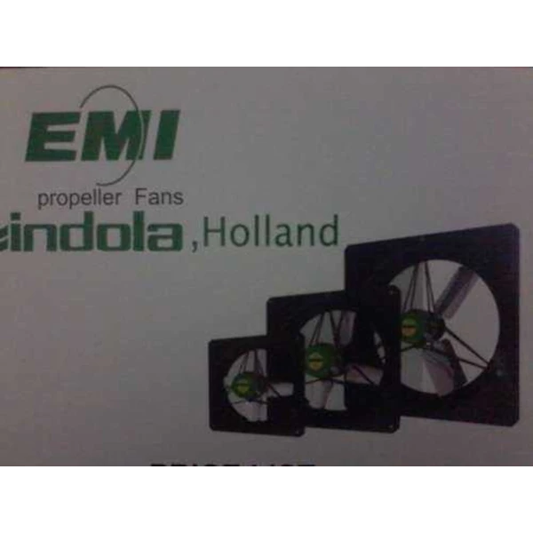 Jual Exhaust Fan Indola VD35/3 14inch 380V 3phase oleh FAN INDUSTRI SUPPLY