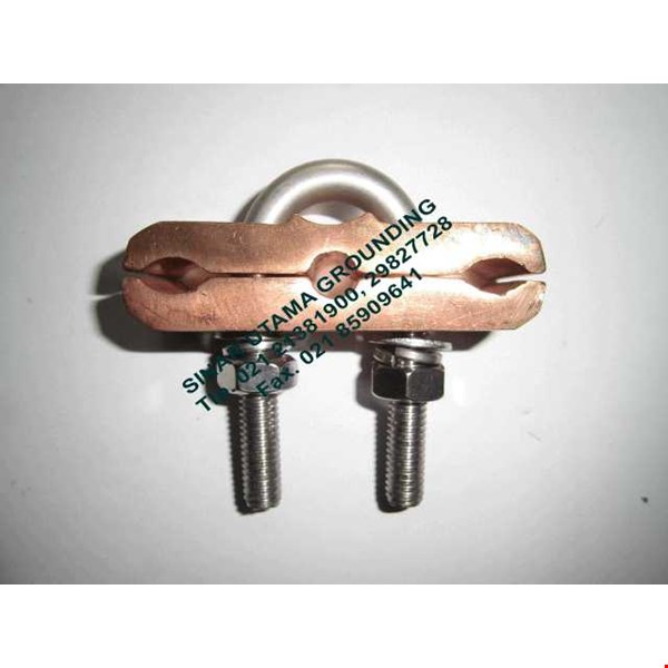 Jual Klem Ground Rod 3 Jalur / Ground Rod Clamp 3 Way / 3 Way Ground ...