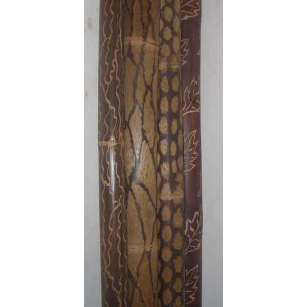 Jual bambu batik, bamboo decorative batik oleh CV. Wijaya Mandiri