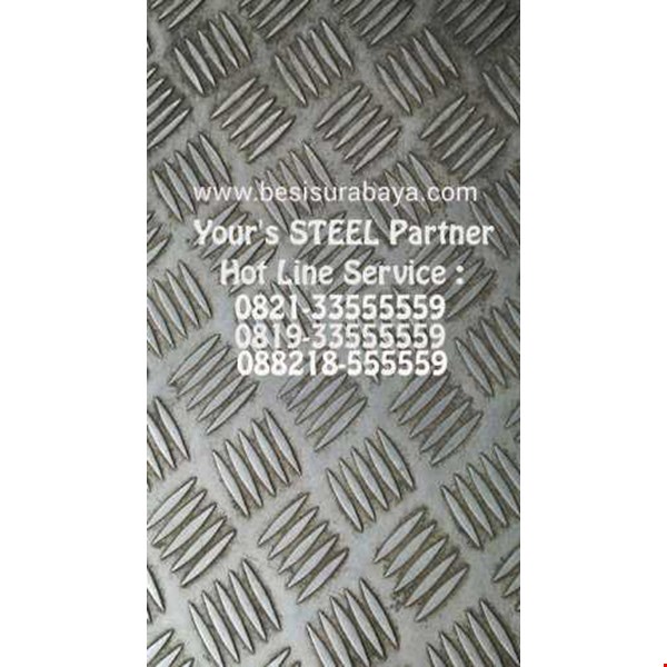 Jual PLAT BORDES CHAKER PLATE BESI STAINLESSTEEL ALUMINIUM oleh CV. Dua ...