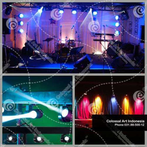 Jasa Sewa Lampu / Lighting Event Murah Surabaya oleh CV. Colossal Art ...