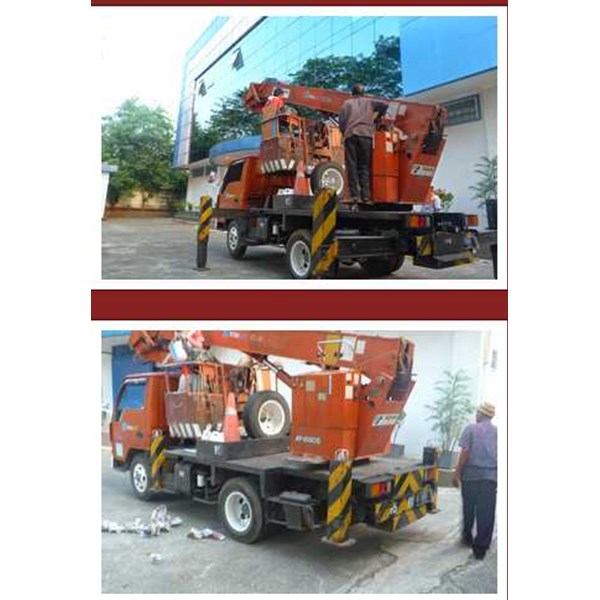 Jual Mobil tangga oleh Perusahaan Crane Mobil tangga | Rental sky life ...
