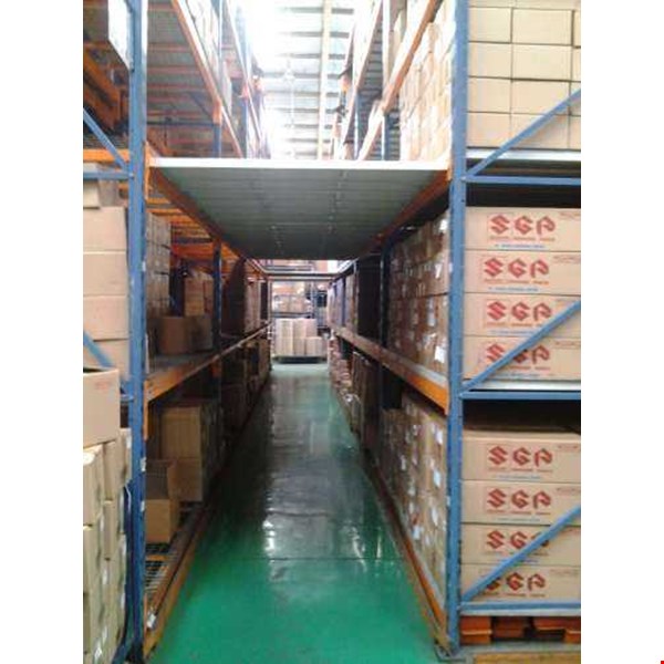 Jual Modifikasi - VNA Pallet Racking menjadi Mezzanine Racking ...
