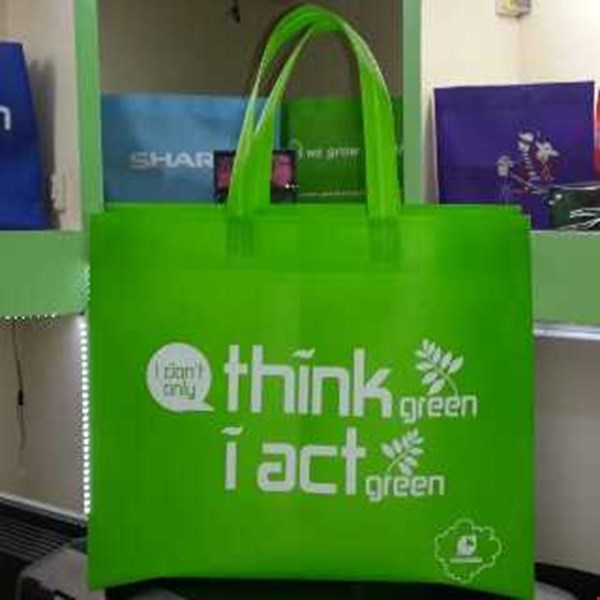 Jual GO GREEN KEMASAN oleh Bina Jaya Plastik | Sablon Plastik Printing ...