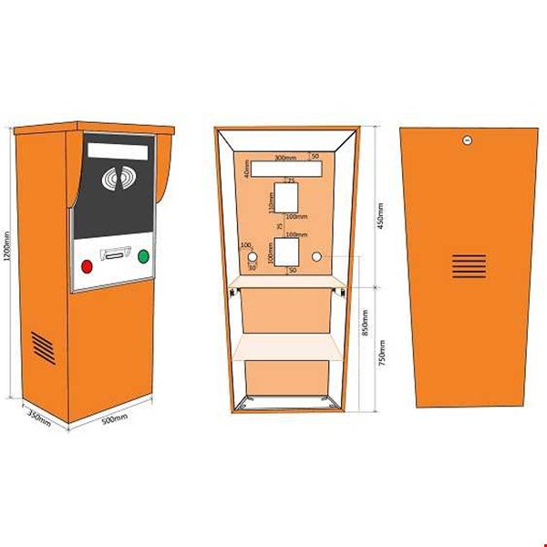 Jual BOX PARKIR KARTU KARCIS oleh BOX panel Bogor