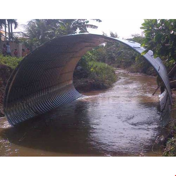 Jual ARAMCO MULTI PLATE PIPE ARCHES oleh PT.CHASANA STEEL INDONESIA