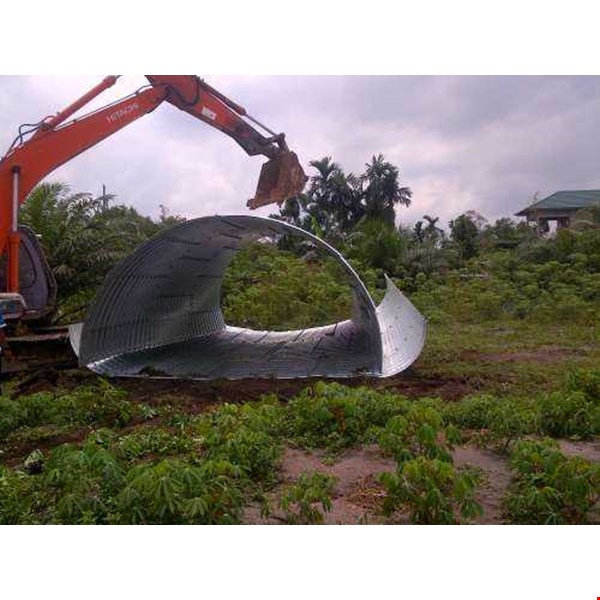 Jual ARAMCO MULTI PLATE PIPE ARCHES oleh PT.CHASANA STEEL INDONESIA