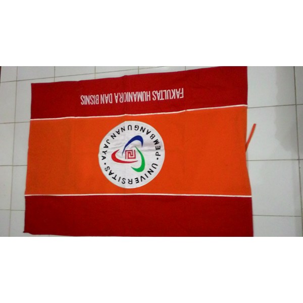 Jual BENDERA / VANDEL BESAR BORDIR oleh Gema Niaga Mandiri