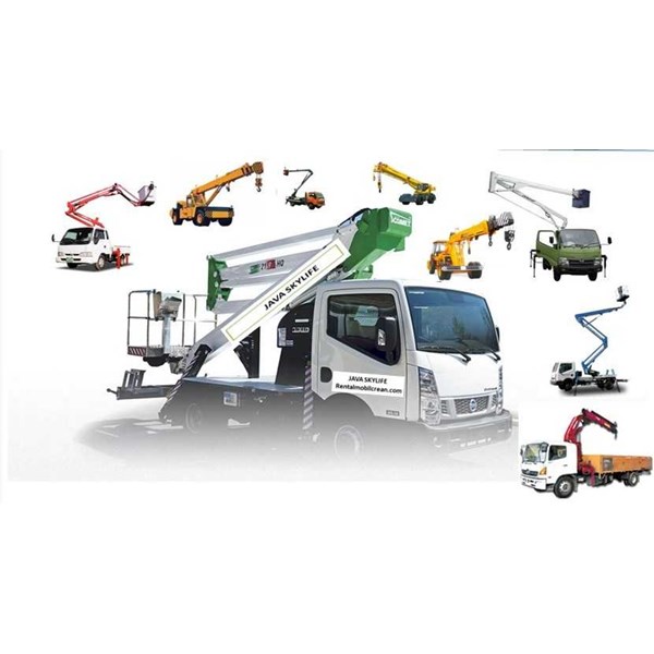 Jual Mobil tangga oleh Perusahaan Crane Mobil tangga | Rental sky life ...