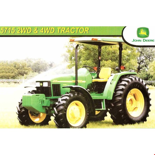 Jual TRAKTOR JOHN DEERE JD 5715 oleh PT. Inti Karya Karisma