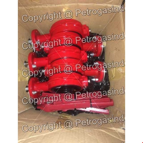 Jual FMC Weco Butterfly Valve with Hand Throttle Actuator Model 12 oleh ...