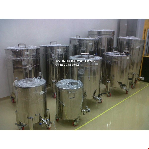 Jasa fabrikasi pembuatan COUNTAINER STAINLESS oleh CV. Indo Karya Teknik
