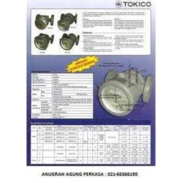Jual Tokico Flow Meter oleh ANUGRAH AGUNG PERKASA