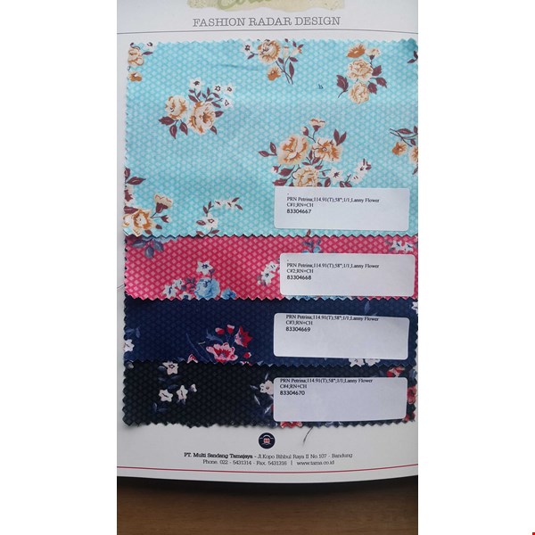 Jual Kain Tekstil Textile Yarn Dyed Piece Dyed Denim Printing oleh PT ...