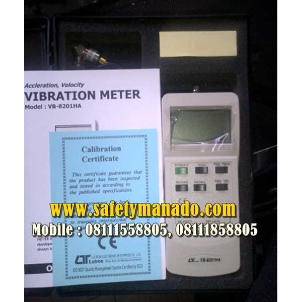 Jual Vibration Meter Lutron VB-8201 HA oleh MANADO SAFETY