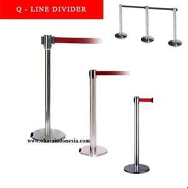 Jual Queue Line Divider - Tiang Pembatas Antrian oleh PT. OHARA TRADIA ...