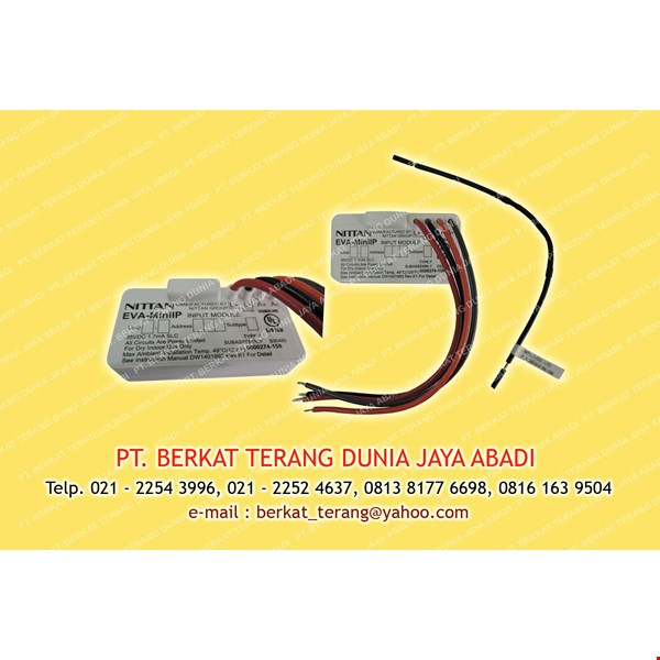 Jual Module Untuk Manual Push Button & Flow Switch Eva-Mini IP Nittan ...