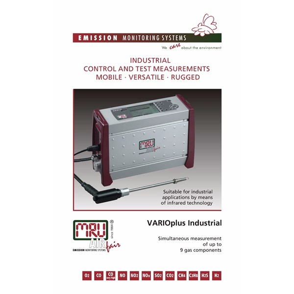Jual MRU Flue Gas Analyzer Model VARIOluxx oleh CV. BESTARI SETIA ABADI