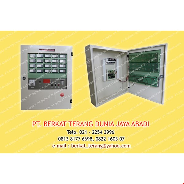 Jual ANNUNCIATOR kap. 20 zone merk HORINGLIH oleh PT. Berkat Terang ...