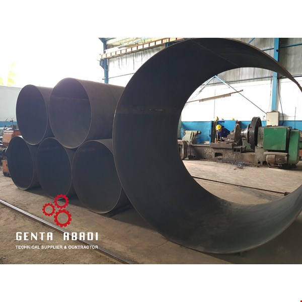 jasa roll pipa, jasa roll plat, jasa roll hbeam oleh PT. Genta Abadi ...