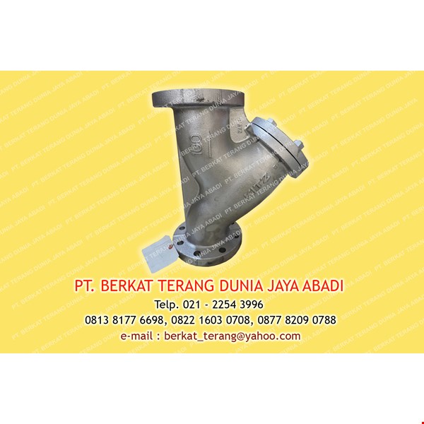 Jual Y-STRAINER 4 INCH FLANGE JIS 10K KITZ oleh PT. Berkat Terang Dunia ...