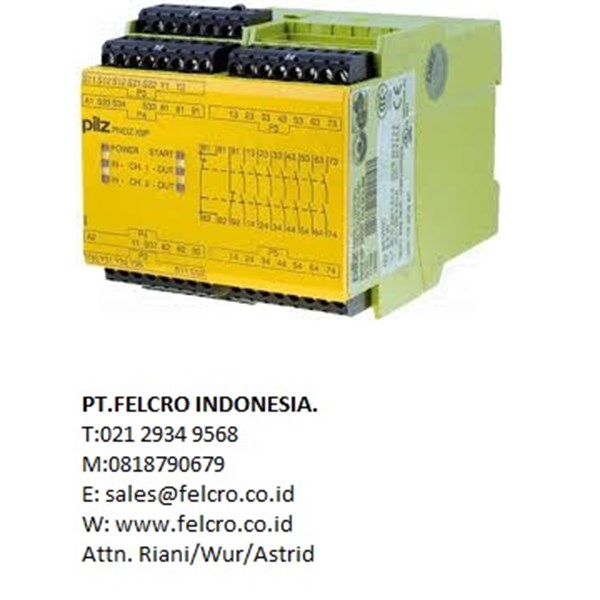 Distributor Pilz GmbH| PT.Felcro Indonesia oleh PT. Felcro Indonesia