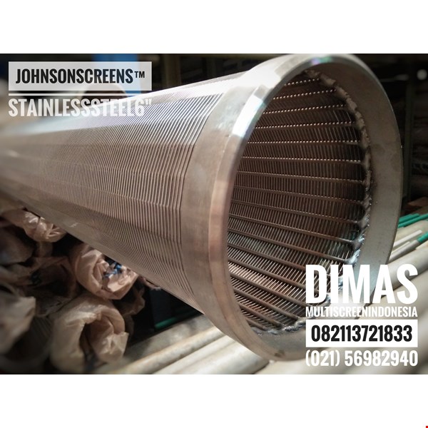 Jual Pipa Saringan Sumur Dalam Johnson Screen 6in stainless steel oleh ...