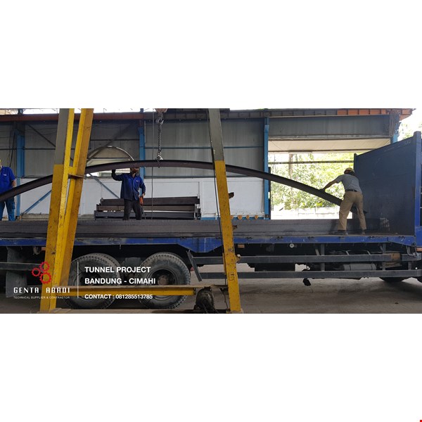jasa roll habeam, jasa roll besi profil oleh PT. Genta Abadi Wibawa Esa