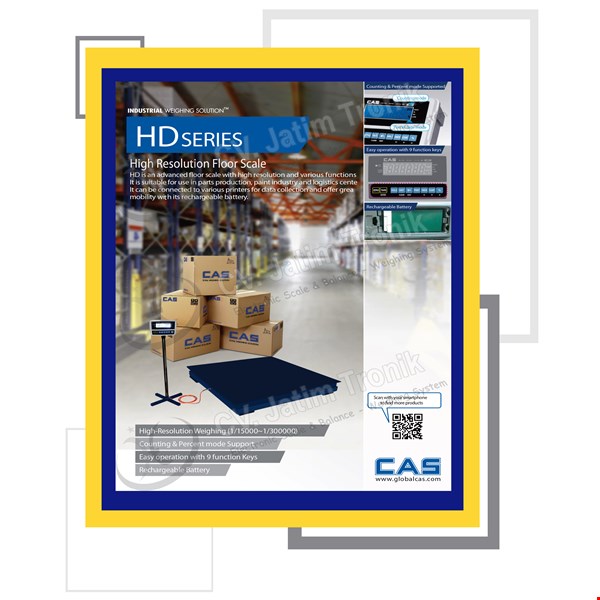 Jual Floor Scale CAS HD SERIES oleh CV. JATIM TRONIK - Surabaya - Jawa ...