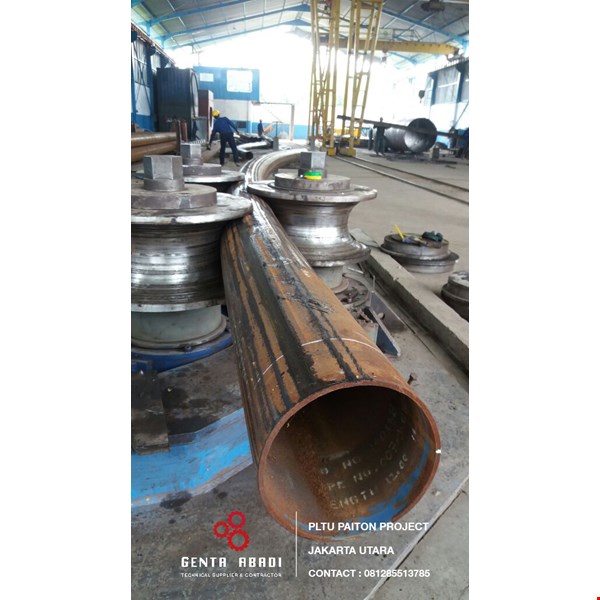 Jasa Roll Pipa Besi oleh PT. Genta Abadi Wibawa Esa