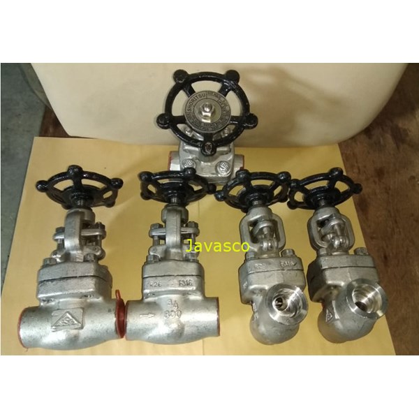 Jual Gate Valve SS 316 SockWeld Shoritsu oleh PT. JAVASCO INTERCONTINENTAL