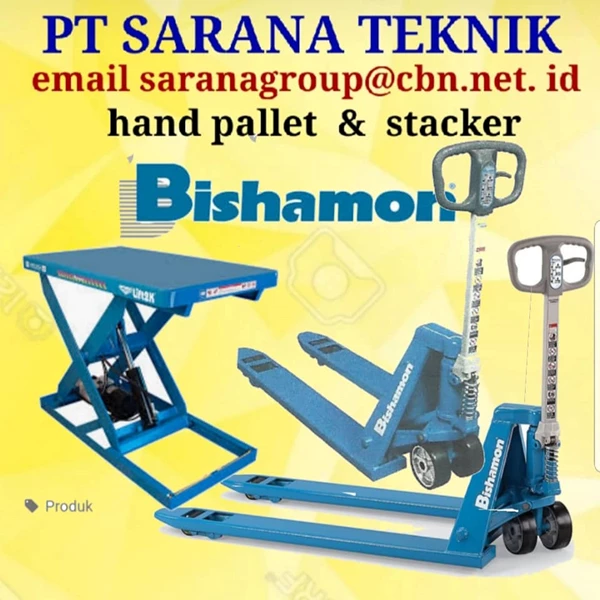 Jual Hand Lift Bishamon Harga Termurah oleh PT. Sarana Teknik Indonesia