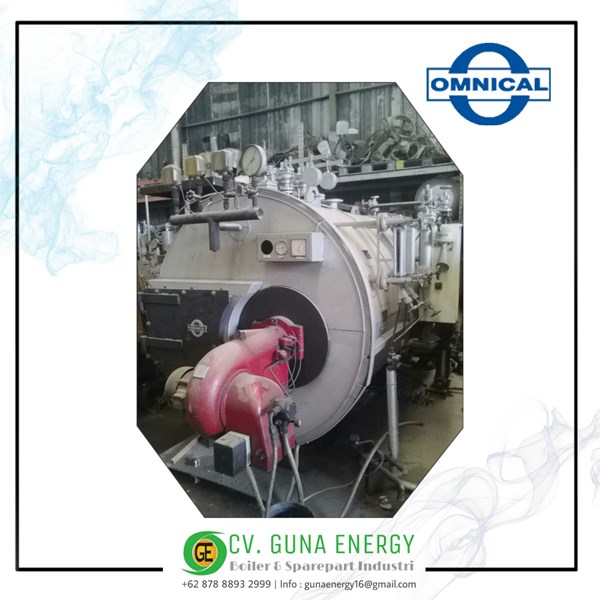 Jual Steam Boiler Omnical 2 Ton Gmbh German oleh Guna Energy