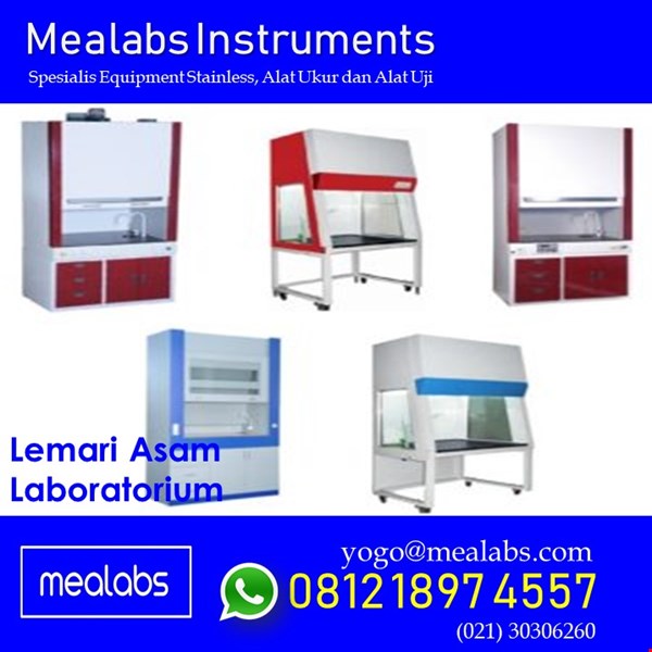 Jual Lemari Asam Laboratorium oleh PT. Mealabs Indonesia