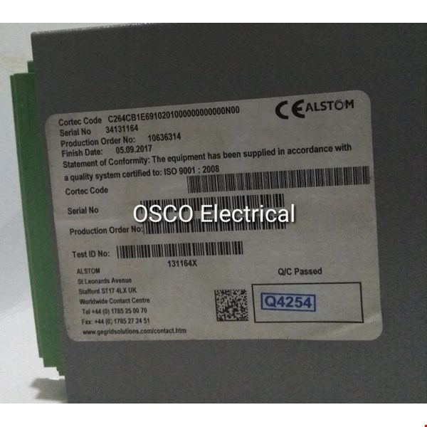 Jual Micom C264 DS Agile ALSTOM oleh OSCO Electrical