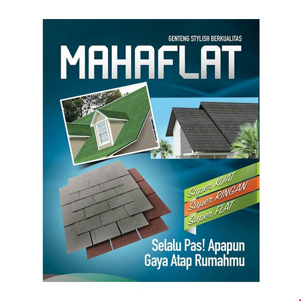Jual Atap Genteng Metal Mahaflat oleh Depo Atap Citra Roofindo
