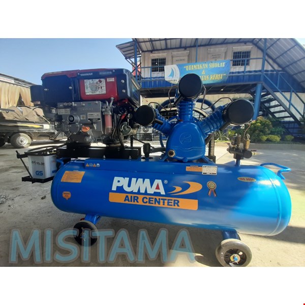 Jual Compressor / kompresor PUMA 5HP + Engine YANMAR TF85 RE (7.5 HP ...