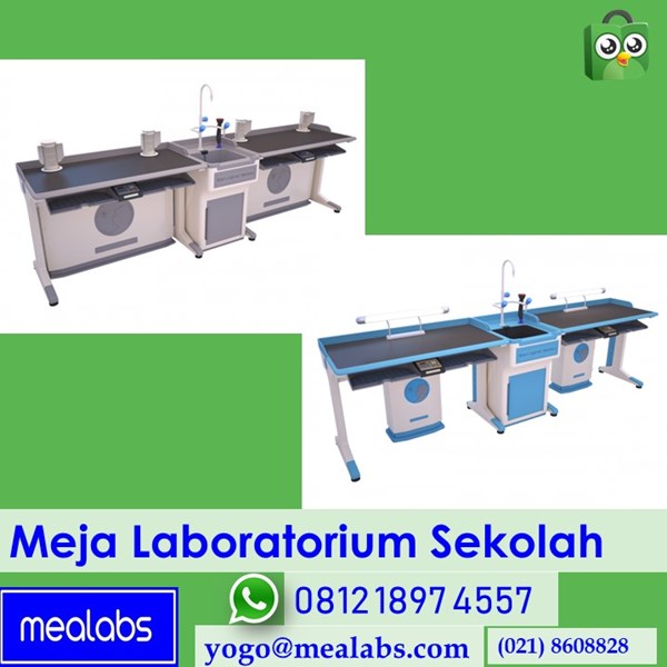 Jual Meja Laboratorium Sekolah oleh PT. Mealabs Indonesia