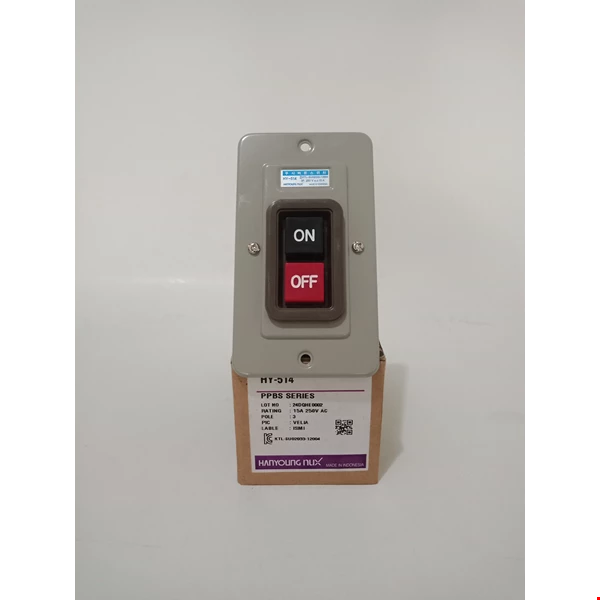 Jual POWER BUTTON SWITCH HANYOUNG HY-513 oleh CV. SAMUDERA TEKNIKINDO SELARAS